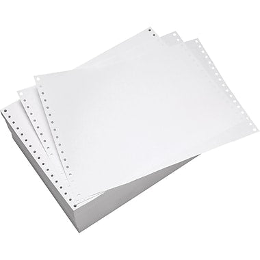 Carbonless Continuous Paper (White+White) 2-Ply (11" x 14 7/8") – Joebz ...