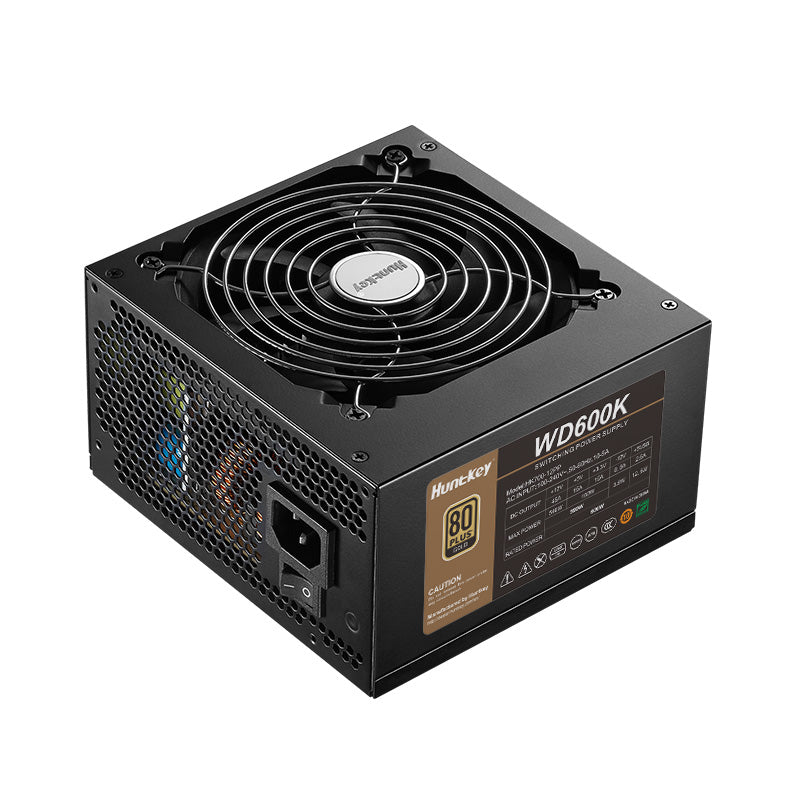 Huntkey WD600K 80Plus Gold Power Supply – Joebz Computer Sales and Services