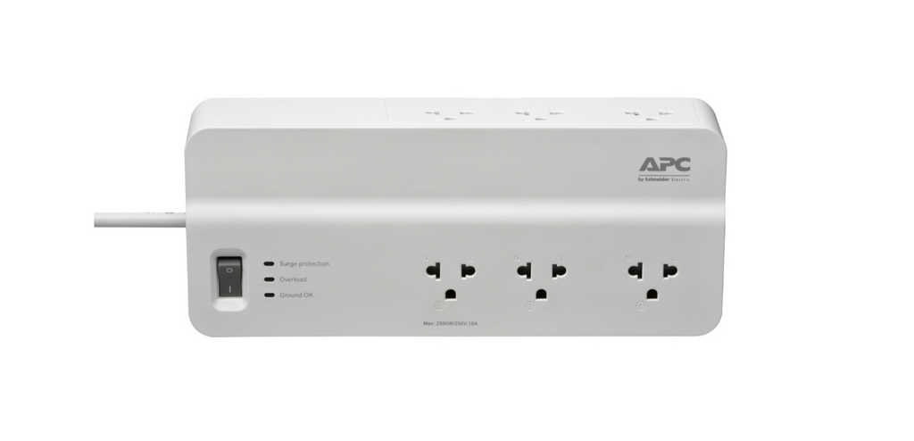 APC PM63-VN | Performance SurgeArrest 6 outlets 3 Meter Cord 230V ...