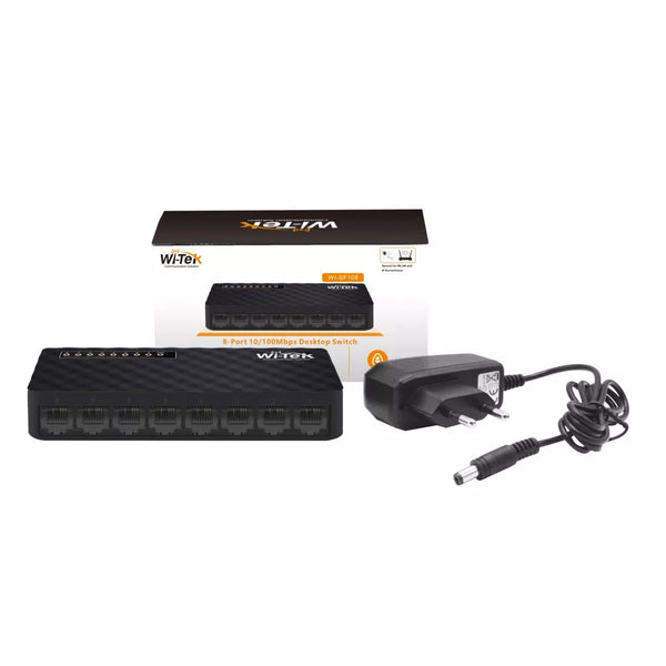 WI-TEK Ethernet Switch (WI-SF108) – Joebz Computer Sales and Services